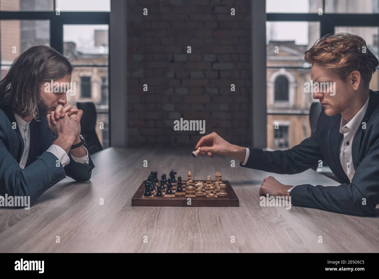 Men playing two up hi-res stock photography and images - Alamy