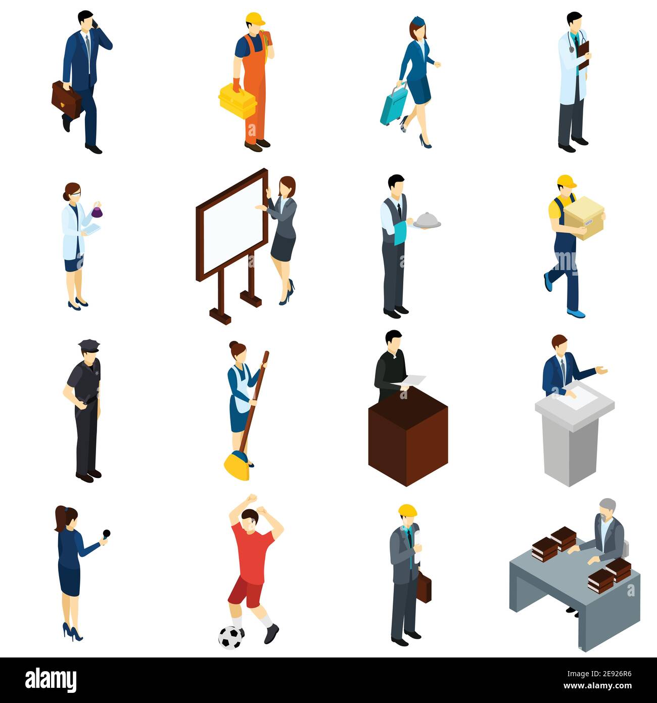 Vector People Work Icons