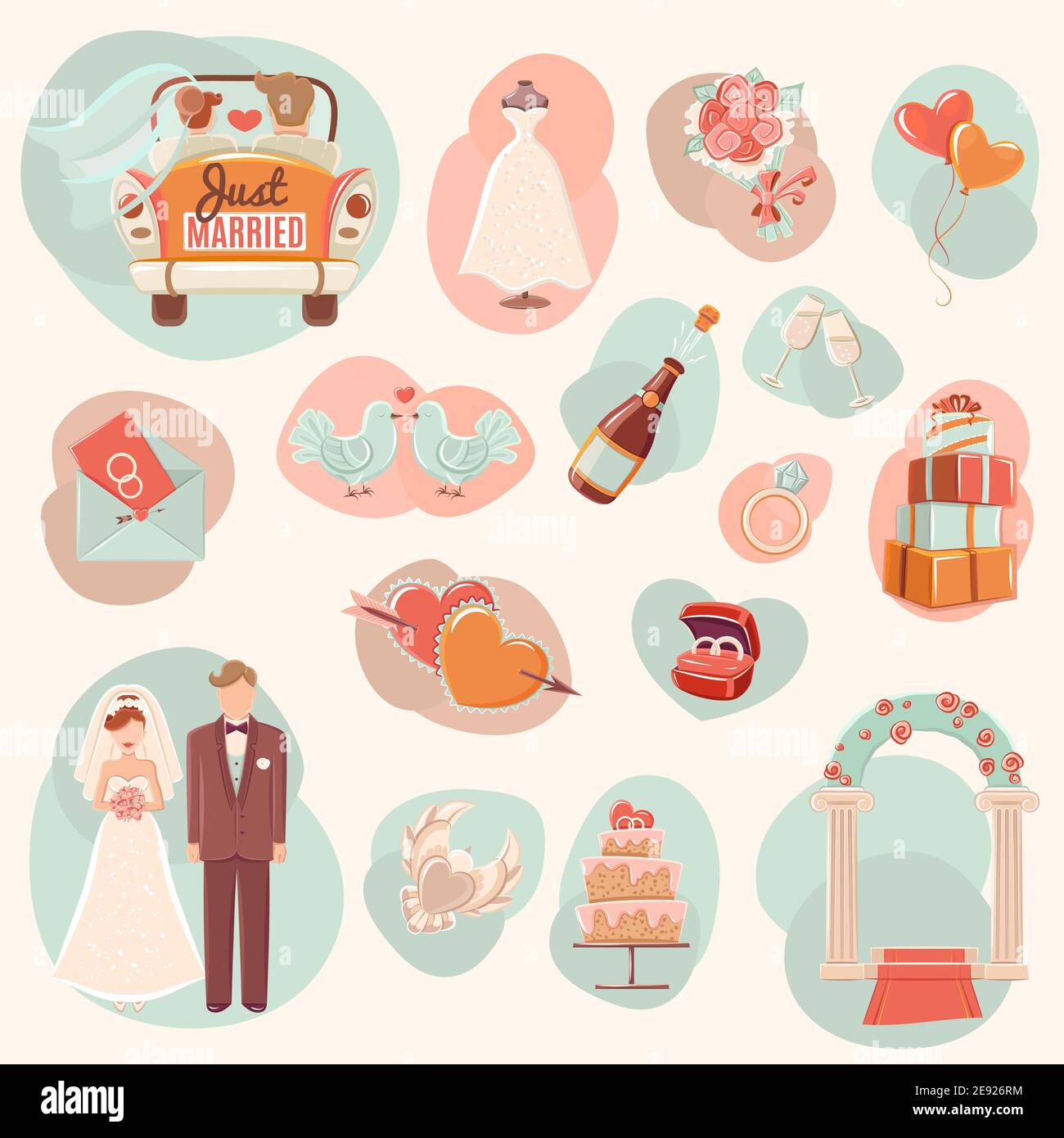 Engagement wedding day party and honey moon concept love romantic ...