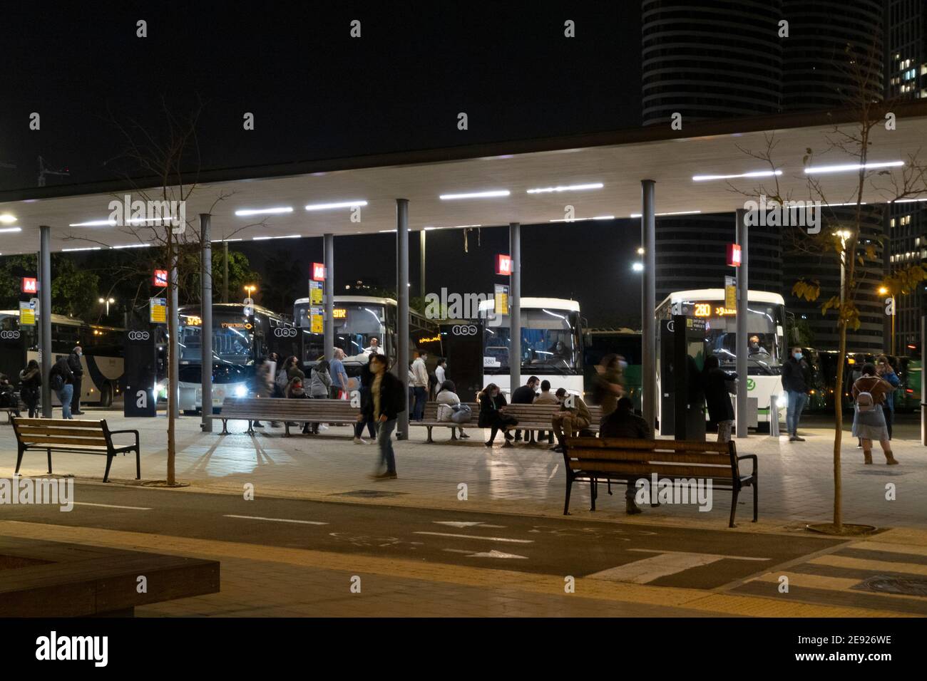 Central bus station tel aviv hi-res stock photography and images - Alamy