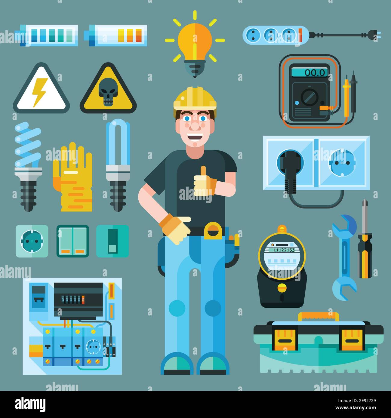 Electrical Engineering Symbols Clip Art
