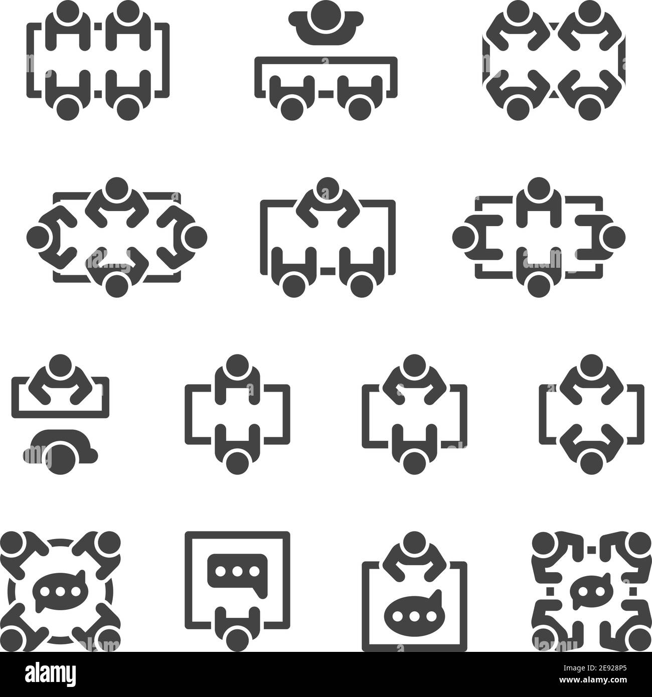 Classroom group discussion Cut Out Stock Images & Pictures - Alamy