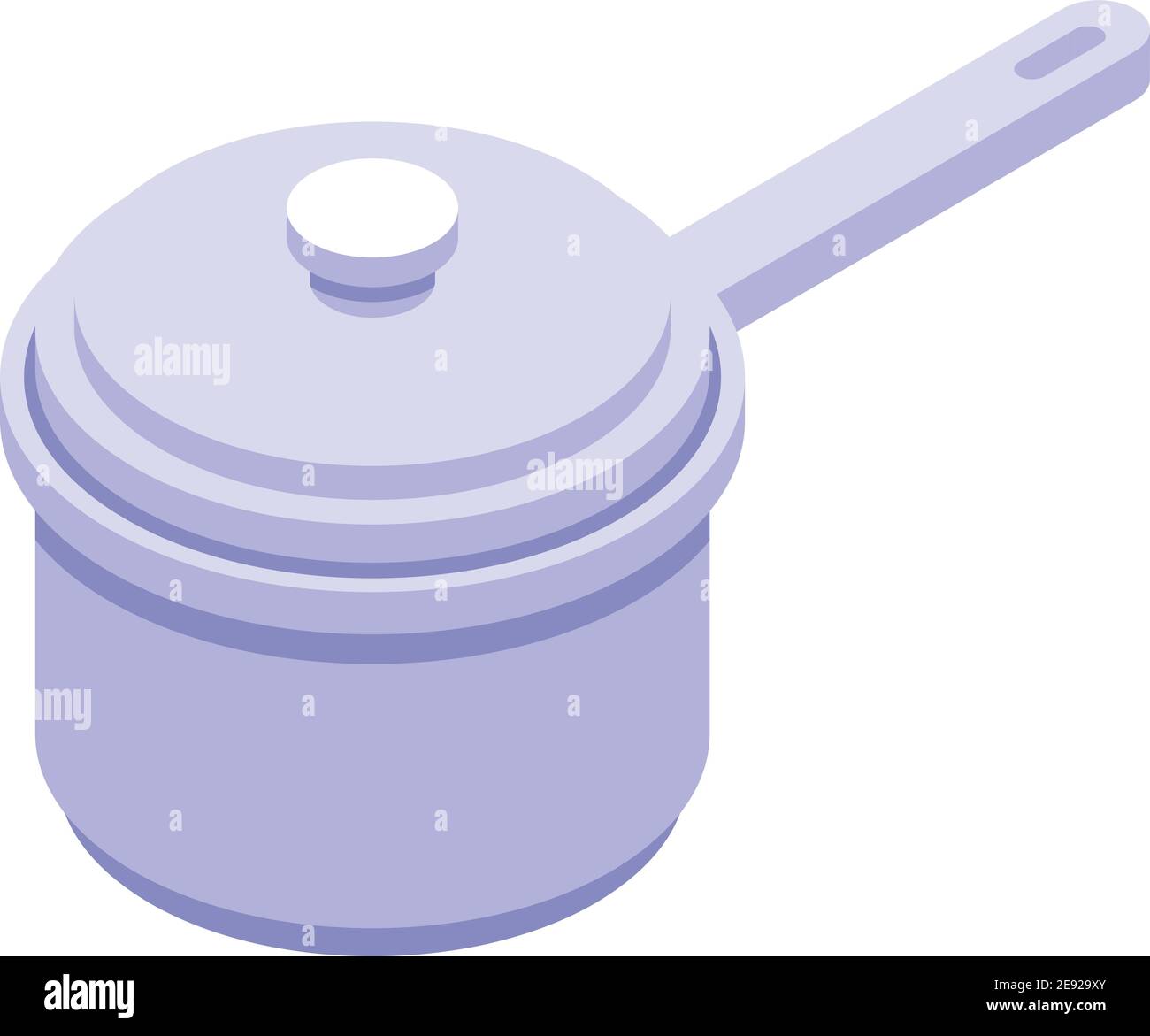 Handle saucepan icon. Isometric of handle saucepan vector icon for web ...