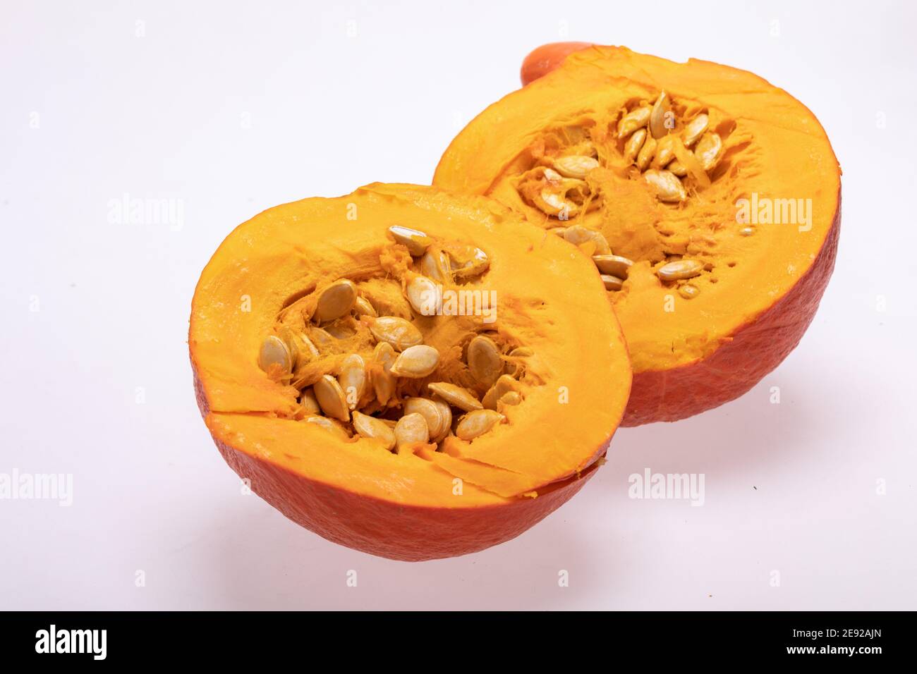 Yellow pumpkin vegetable isolated on white background Stock Photo - Alamy