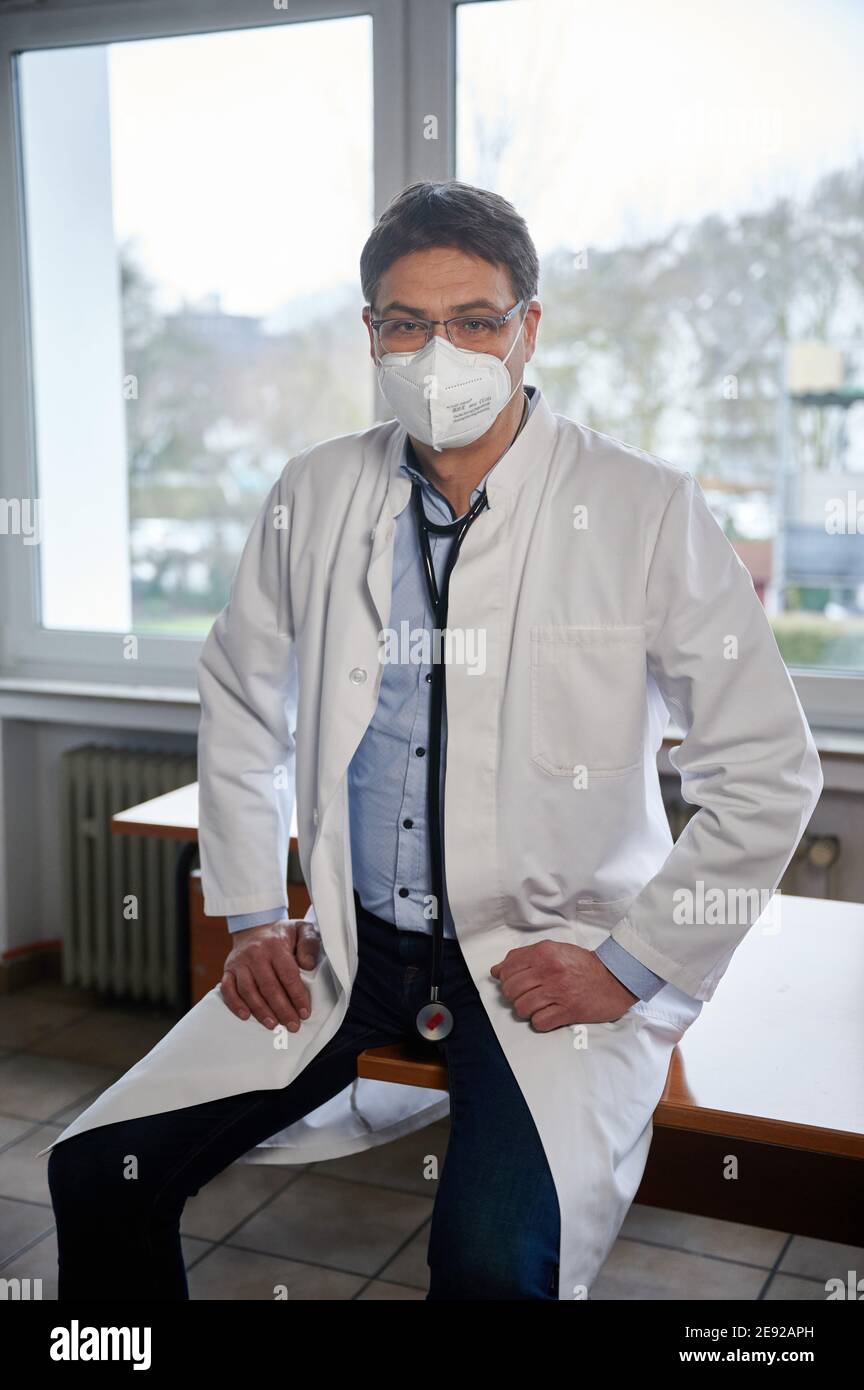 Meschede, Germany. 01st Feb, 2021. Peter Liese (CDU), MEP and health ...