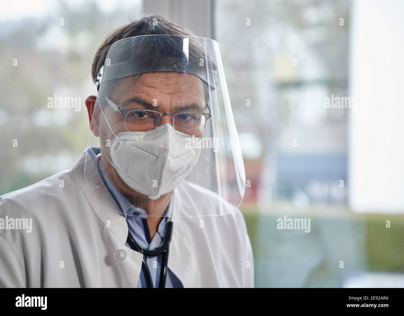 Meschede, Germany. 01st Feb, 2021. Peter Liese (CDU), MEP and health ...