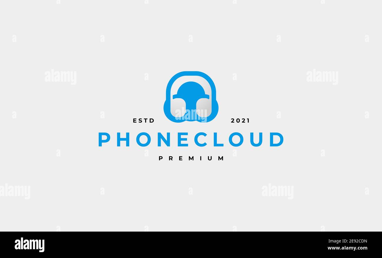 Cloud music vector logo hi-res stock photography and images - Alamy