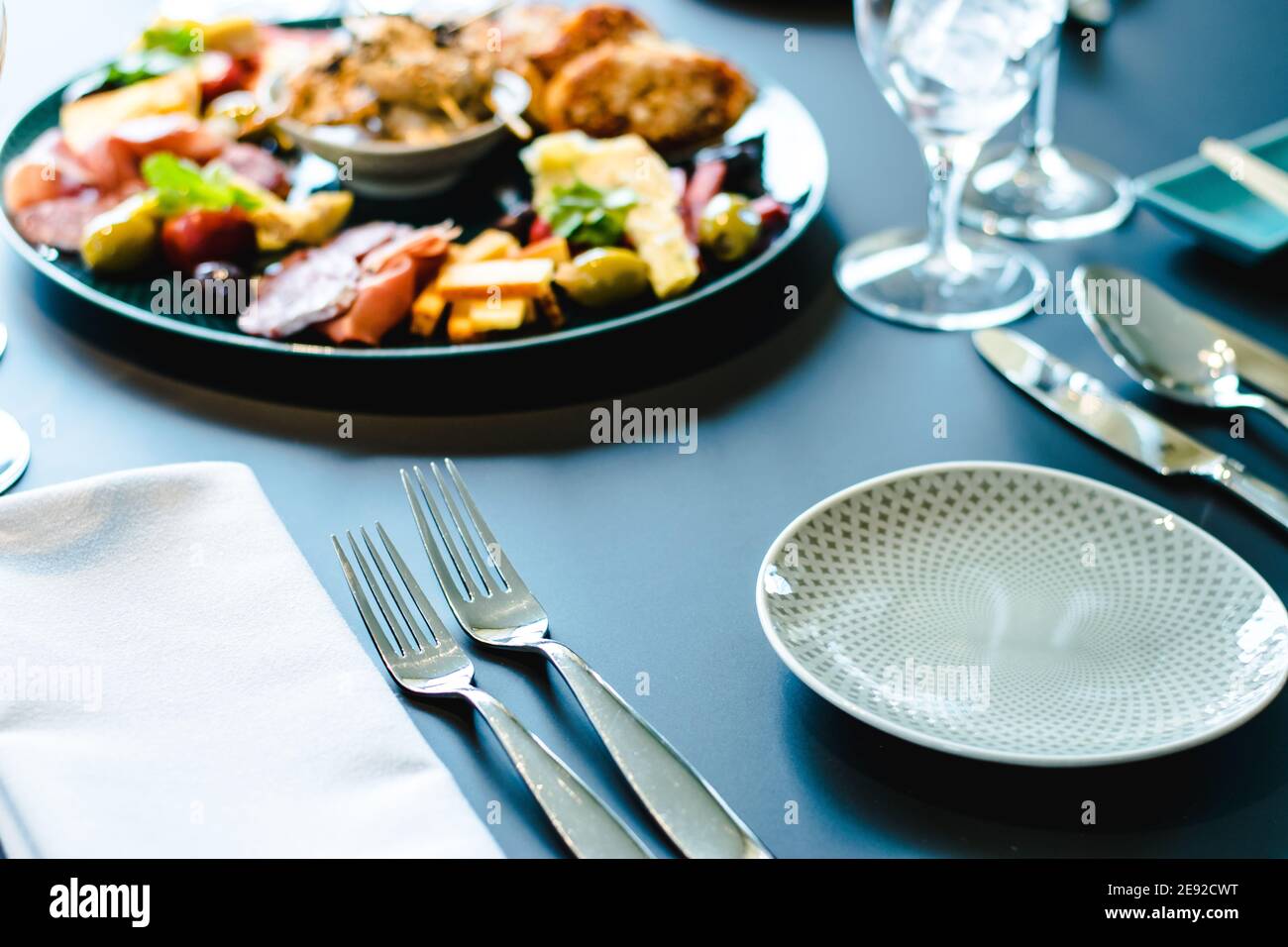 Fine dining gourmet appetizers hi-res stock photography and images - Alamy