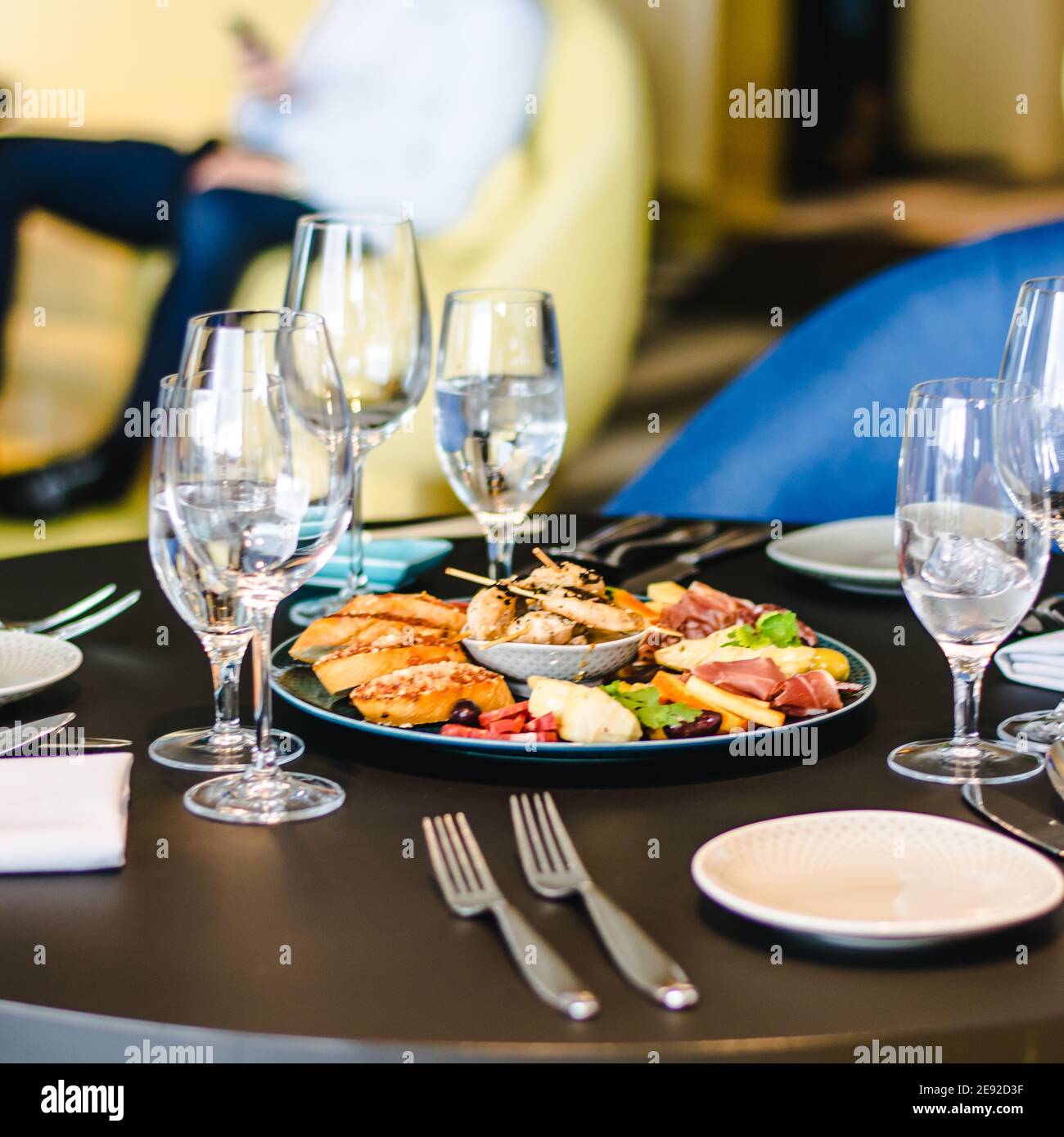 Fine dining gourmet appetizers hi-res stock photography and images - Alamy
