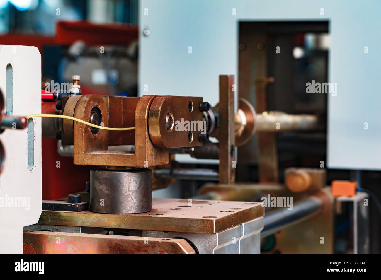 Process of cable production in a factory Stock Photo - Alamy