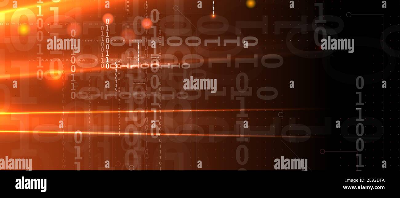 Technology innovation background, idea of global business solution ...