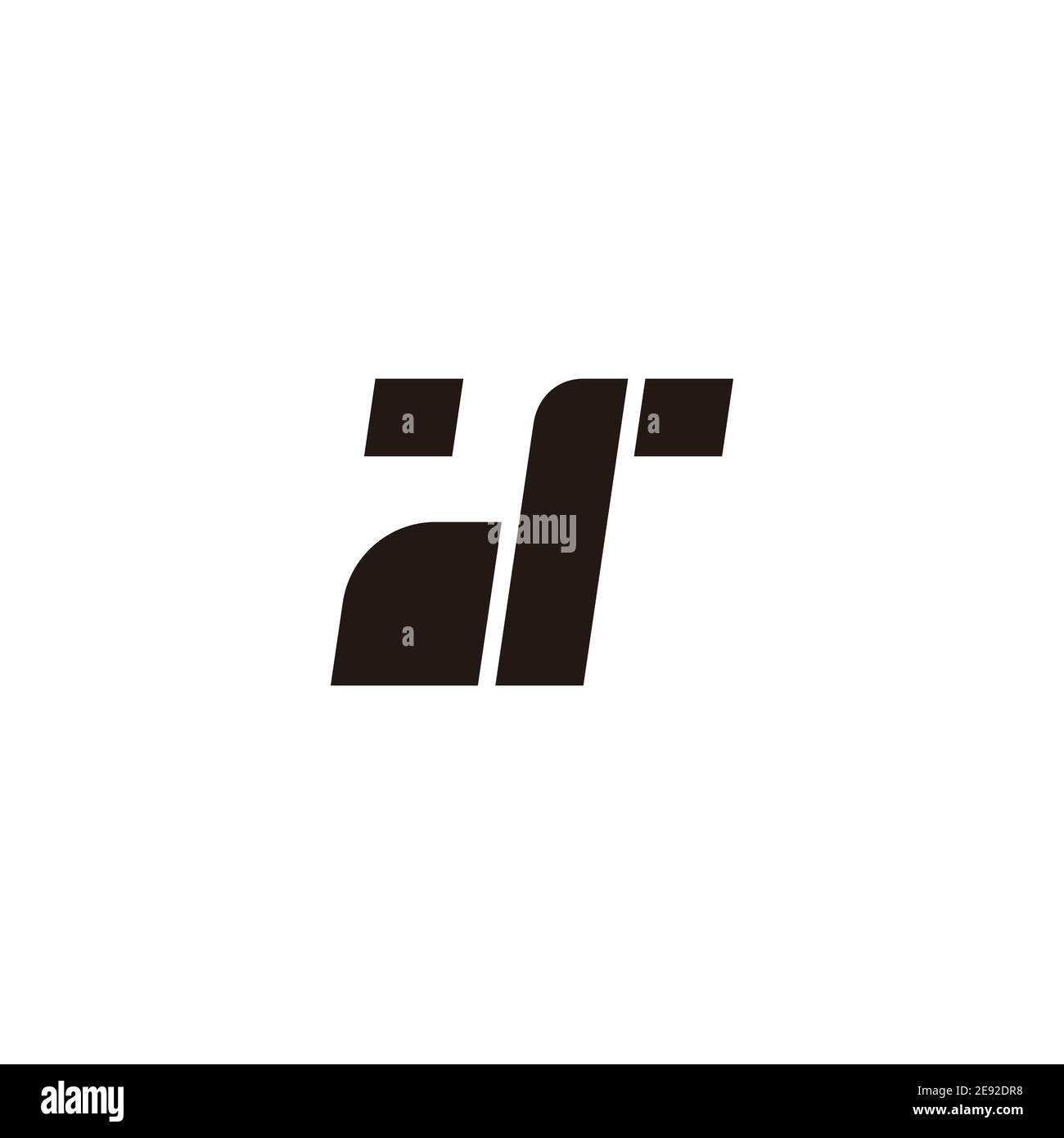 letter dr simple geometric line logo vector Stock Vector Image & Art ...