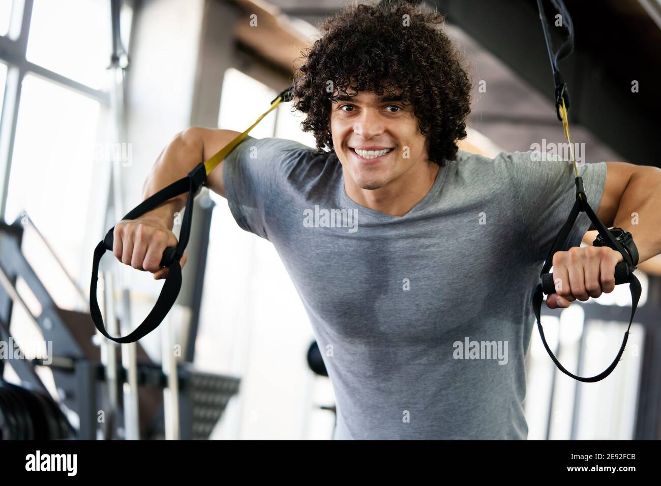 Healthy life and gym exercise hi-res stock photography and images - Alamy