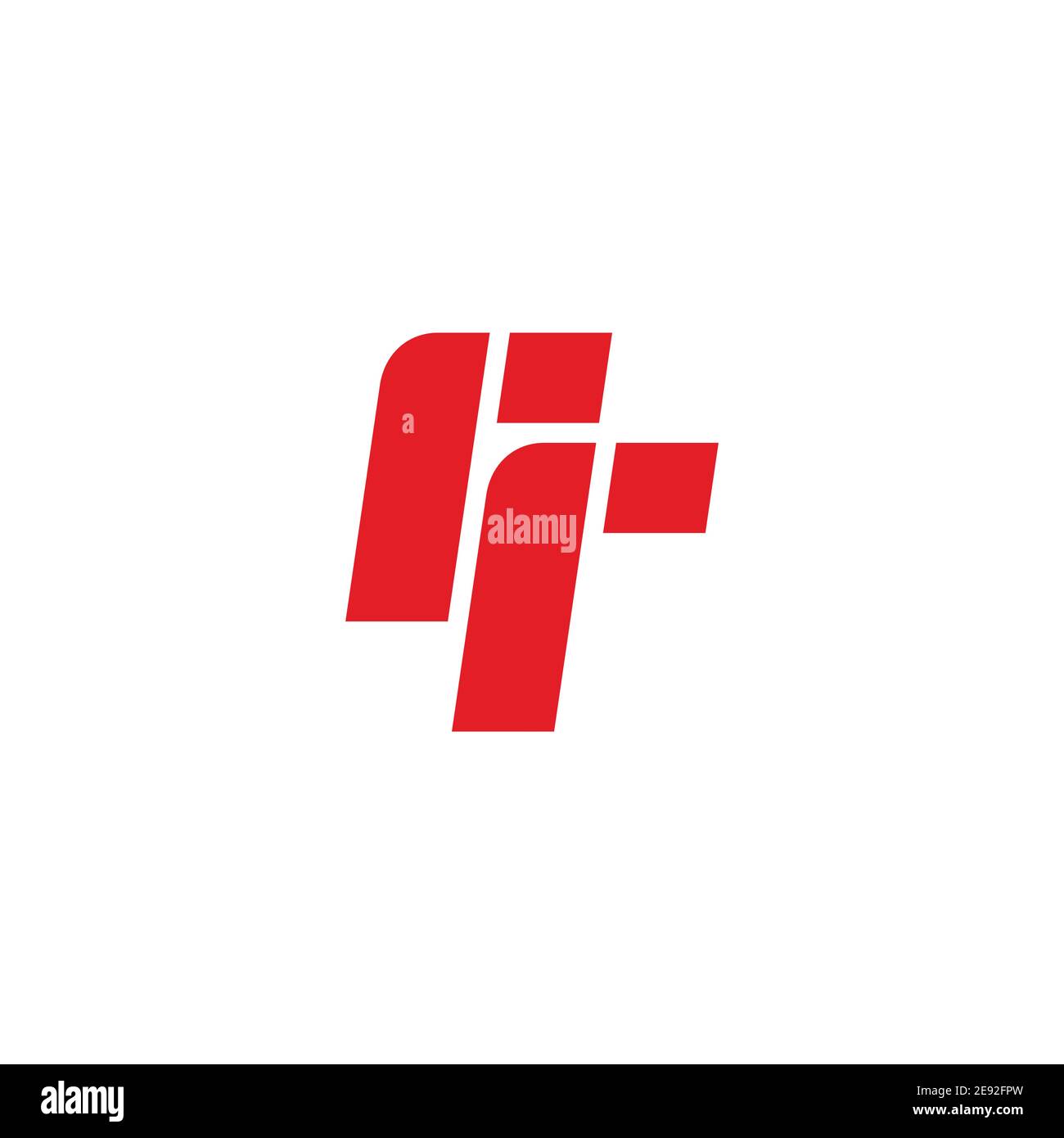 simple geometric letter rr line logo vector Stock Vector Image & Art ...