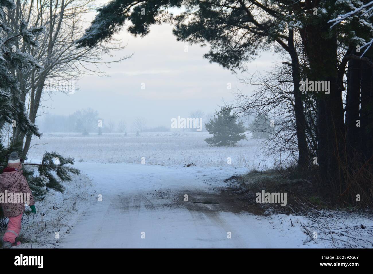 Cold winter walk hi-res stock photography and images - Alamy