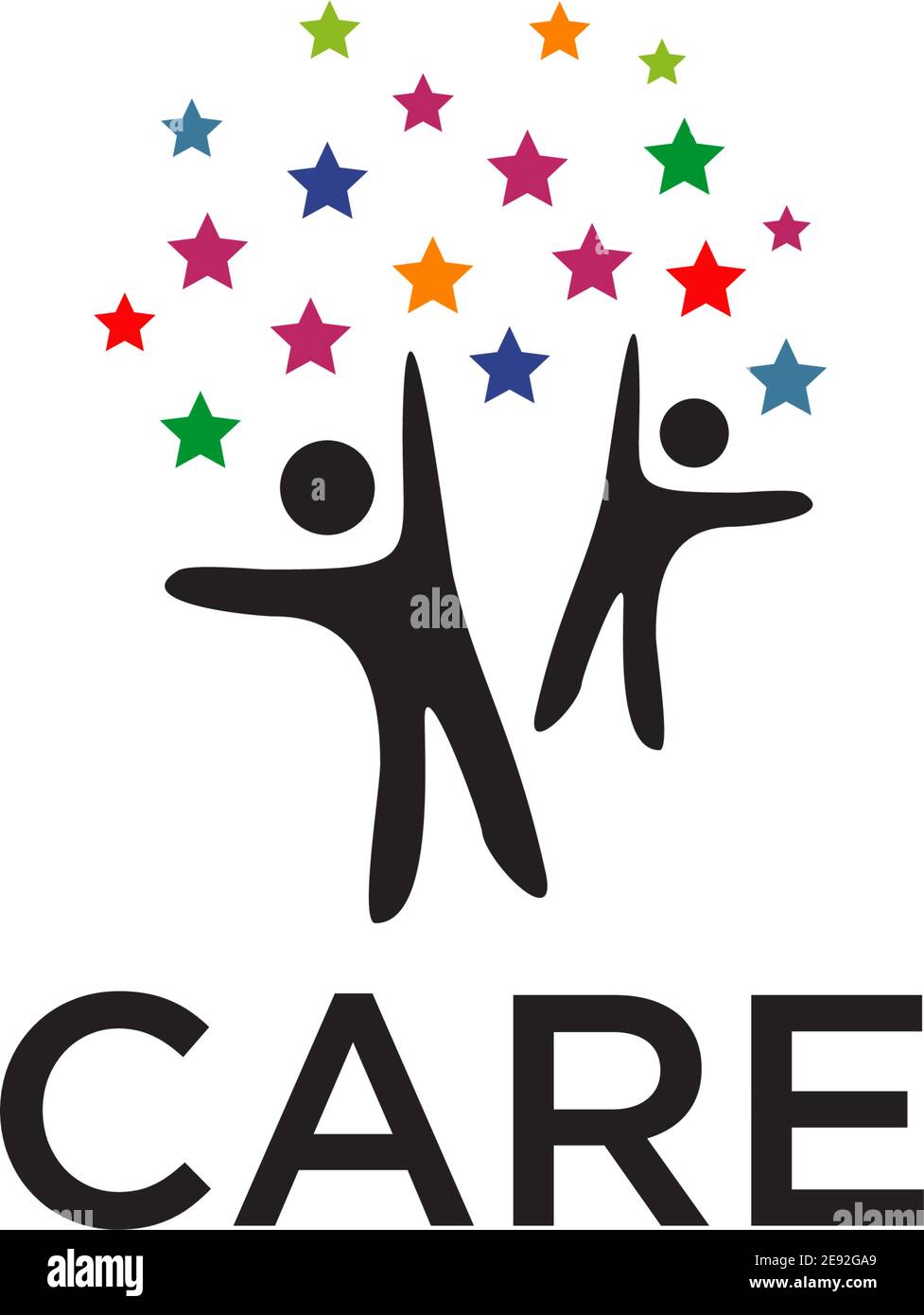 Child Care Logo High Resolution Stock Photography and Images - Alamy