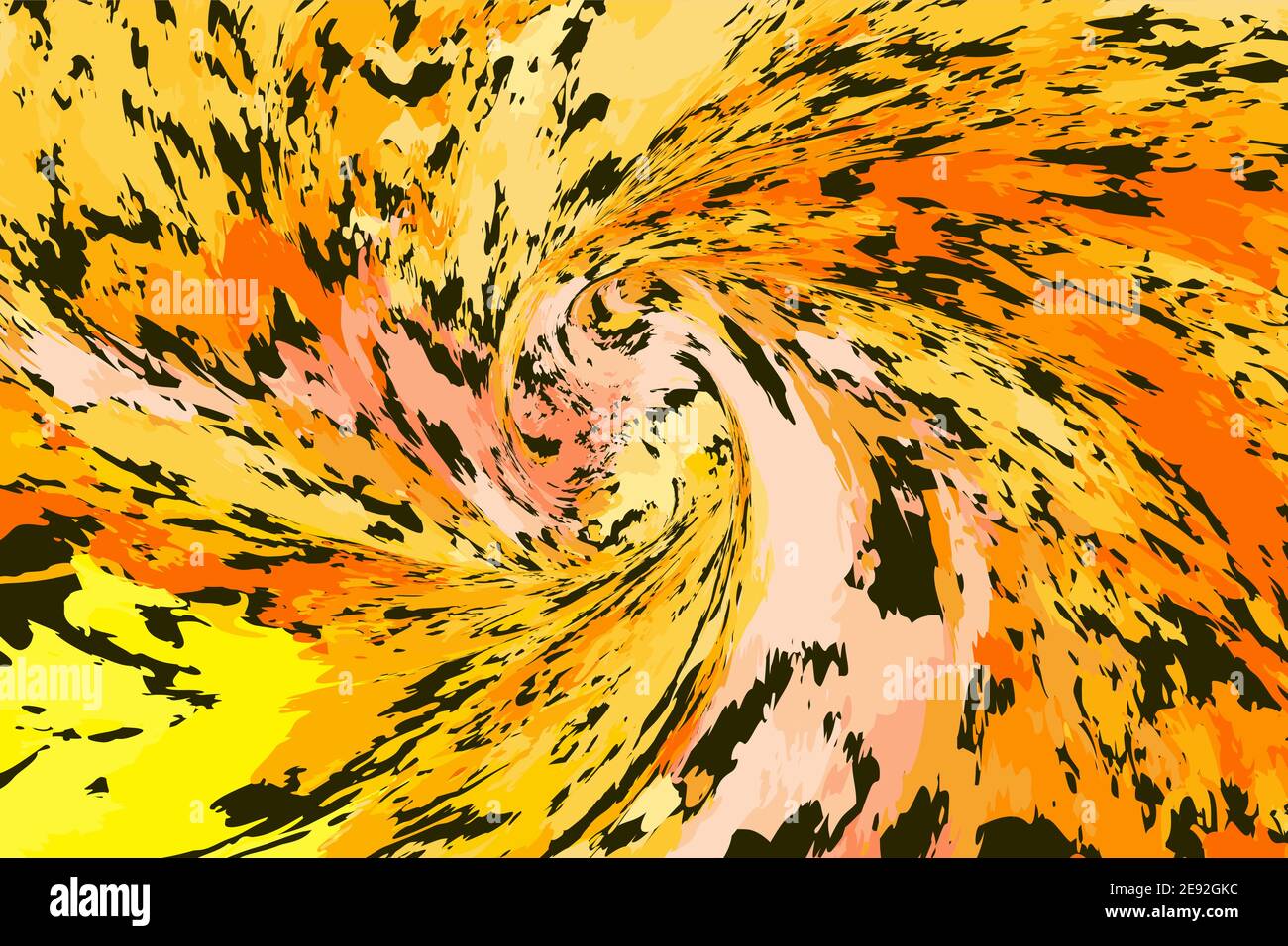 Abstract colored pattern of paint strokes. Background for textures ...