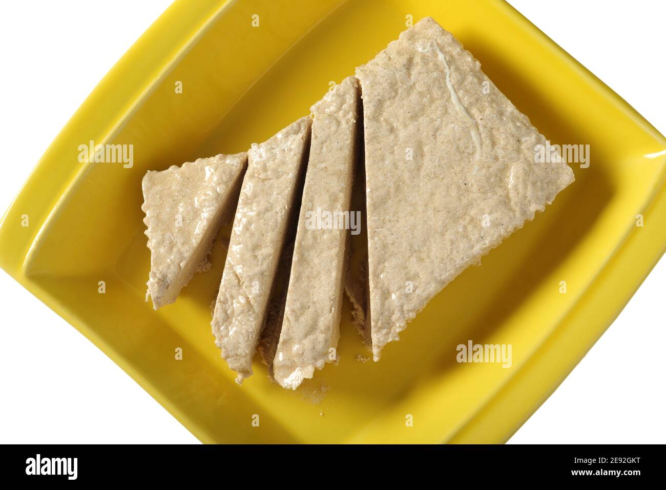 Traditional Turkish Halva with Tahini Stock Photo - Alamy
