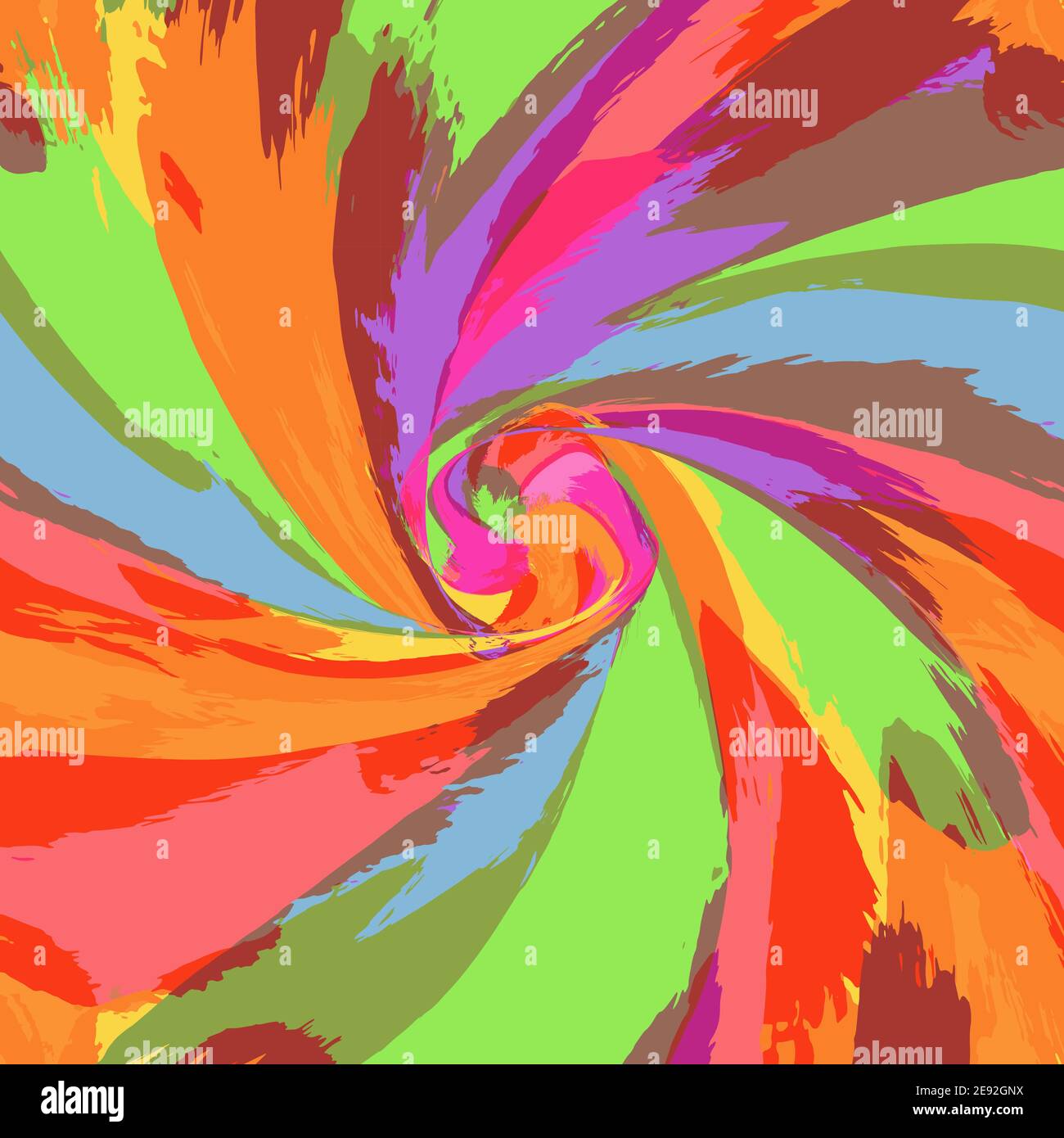 Abstract colored pattern of paint strokes. Background for textures ...