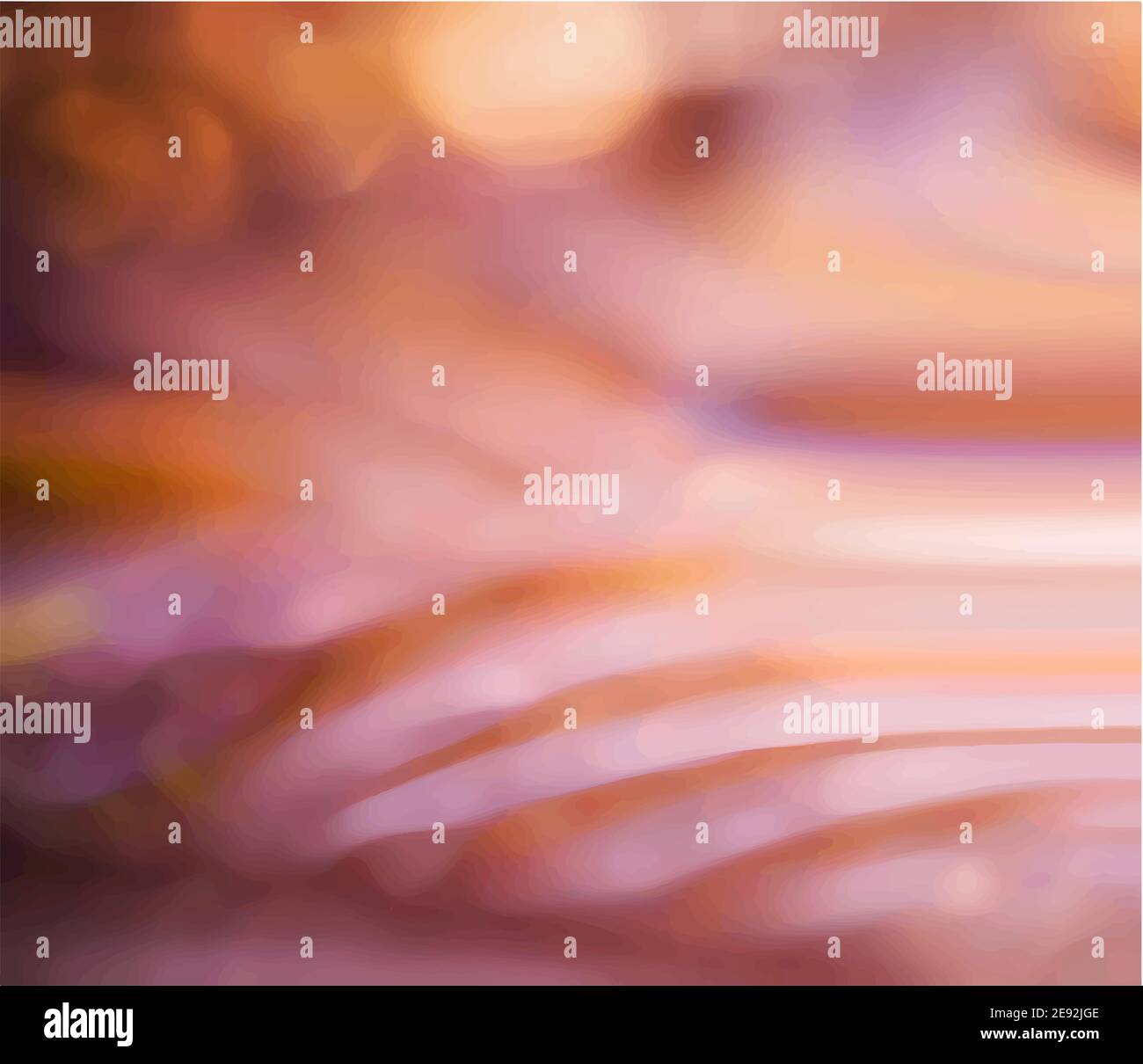 Blur in the sunset Stock Vector Images - Alamy