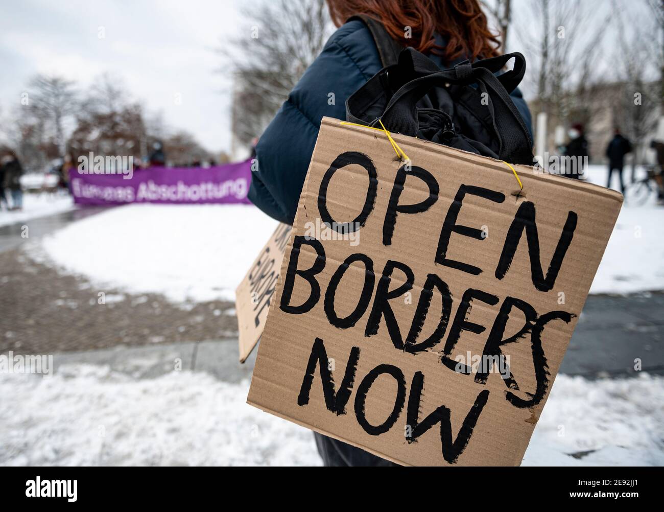 Open borders now hi-res stock photography and images - Alamy