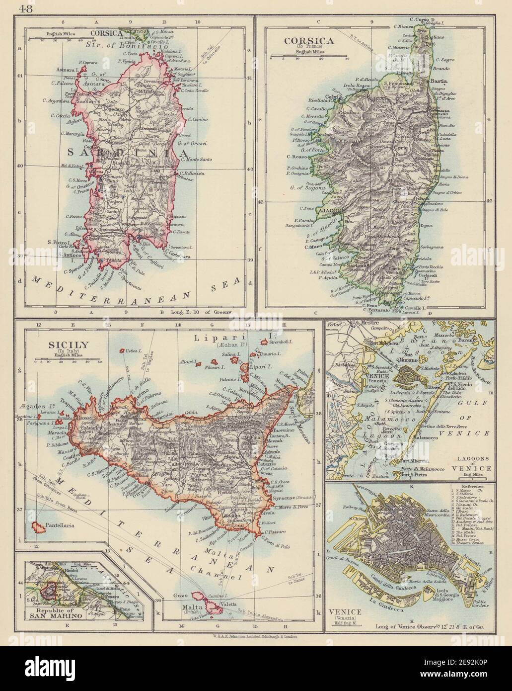 Mediterranean map hi-res stock photography and images - Alamy