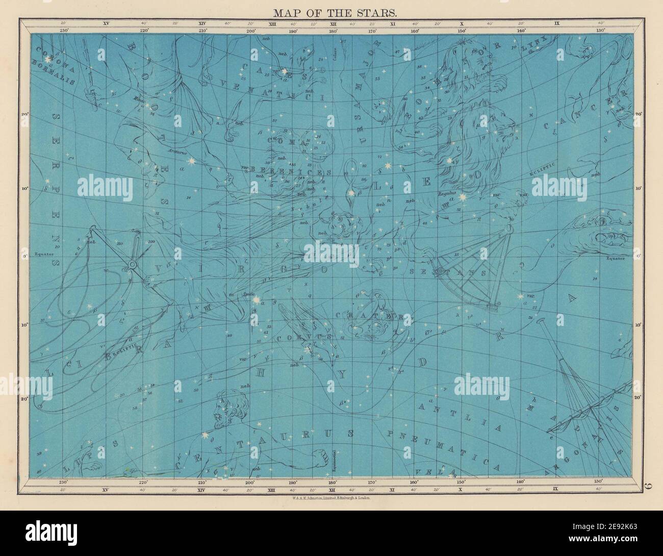 Astronomy star map hi-res stock photography and images - Alamy