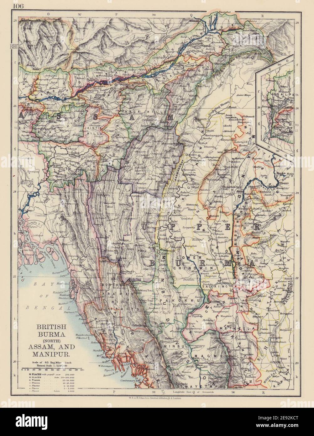 Manipur map hi-res stock photography and images - Alamy