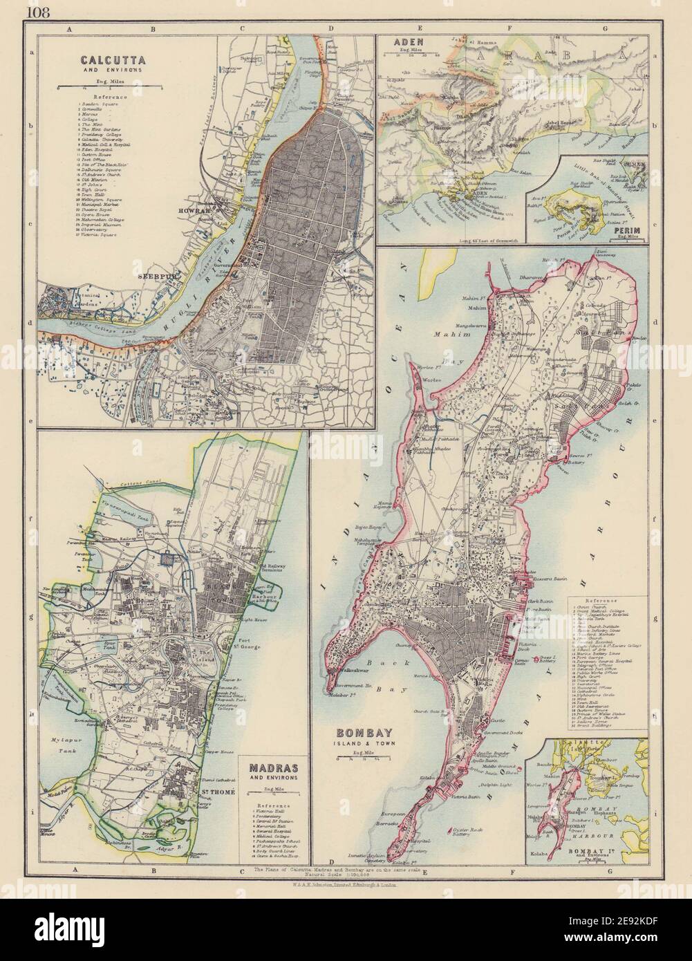 BRITISH INDIA CITIES. Calcutta(Kolkata)Madras(Chennai)Bombay(Mumbai ...