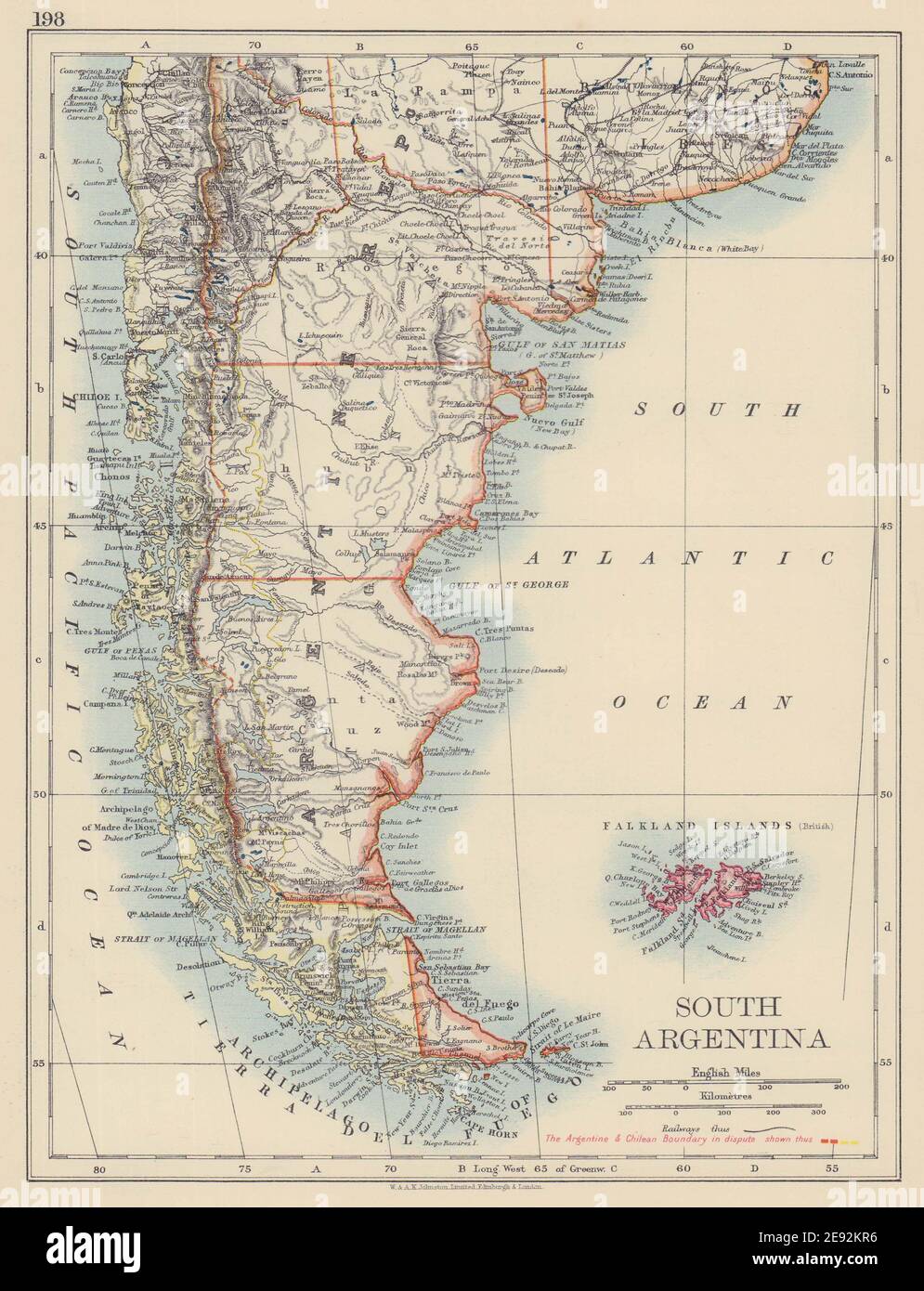 Patagonian Shield Map