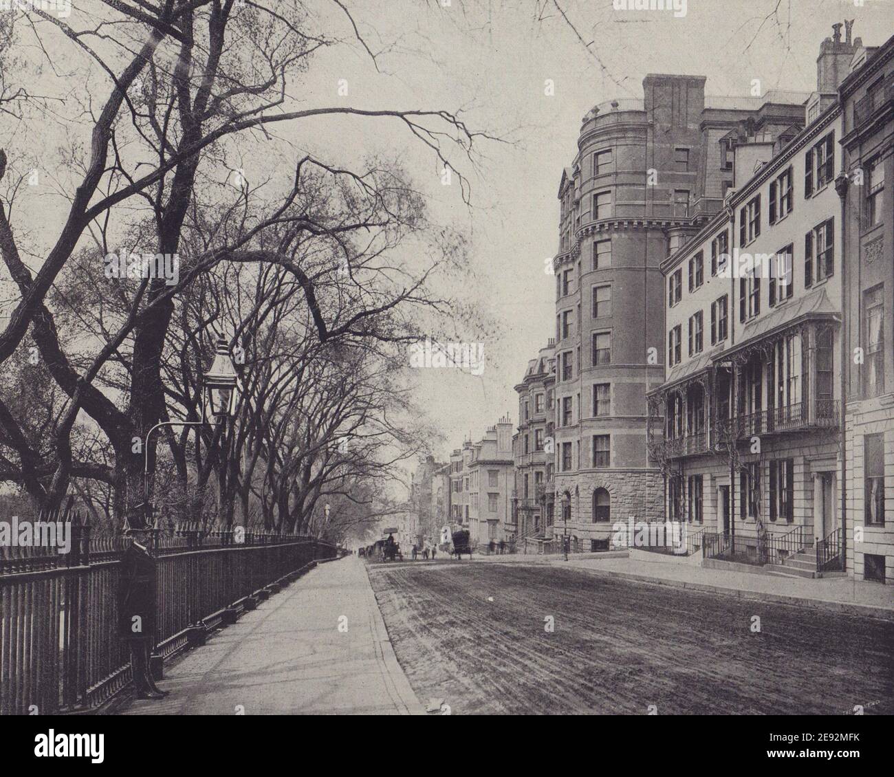 Old boston street hi-res stock photography and images - Alamy