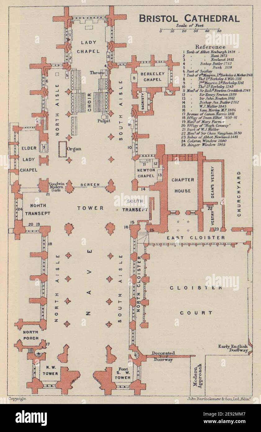 Old map of bristol hi-res stock photography and images - Alamy