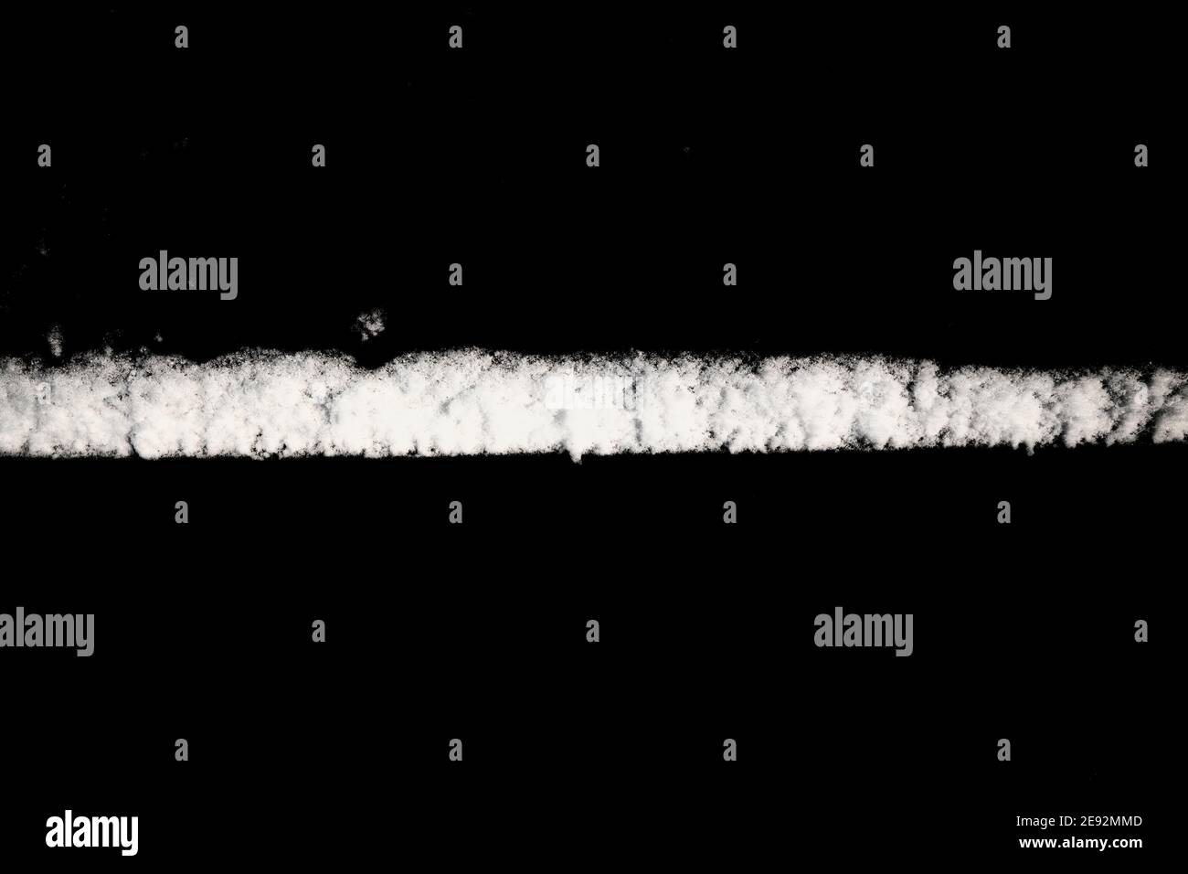 snow band isolated on black background. High quality photo Stock Photo ...
