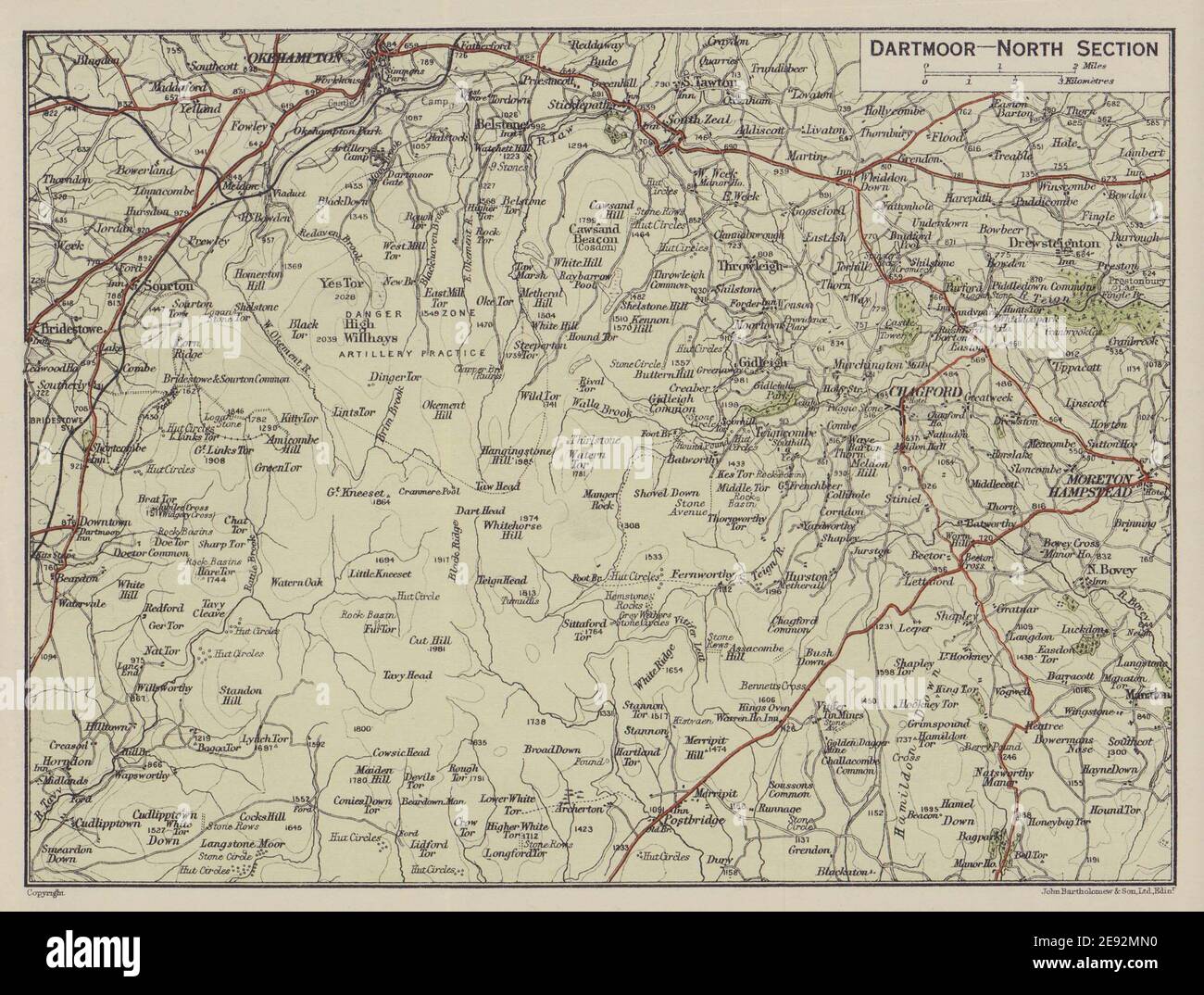 Devon map hi-res stock photography and images - Alamy