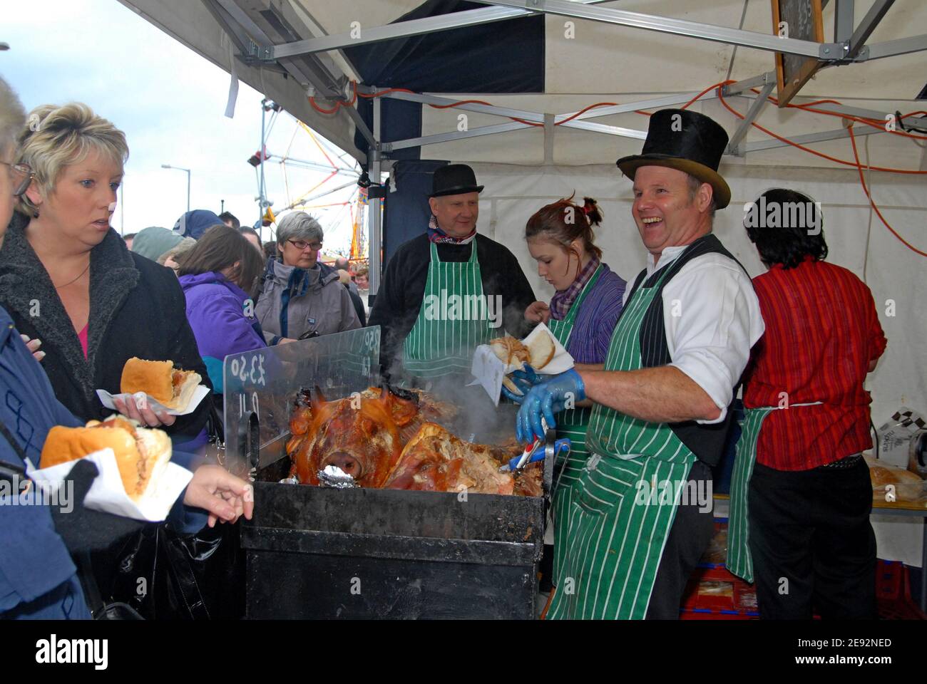 Victorian butcher hi-res stock photography and images - Alamy