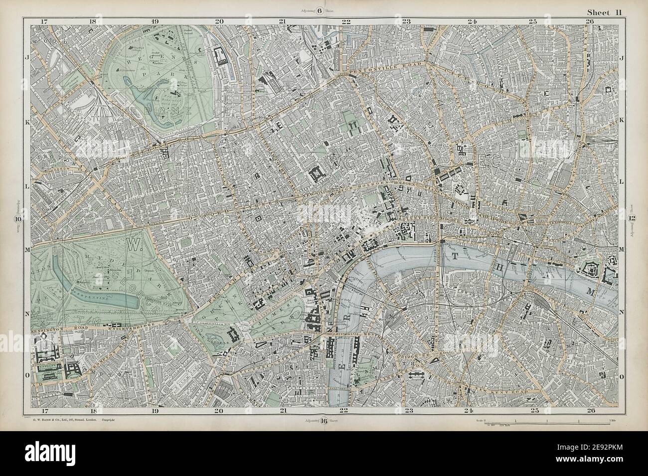 Shoreditch london map hi-res stock photography and images - Alamy