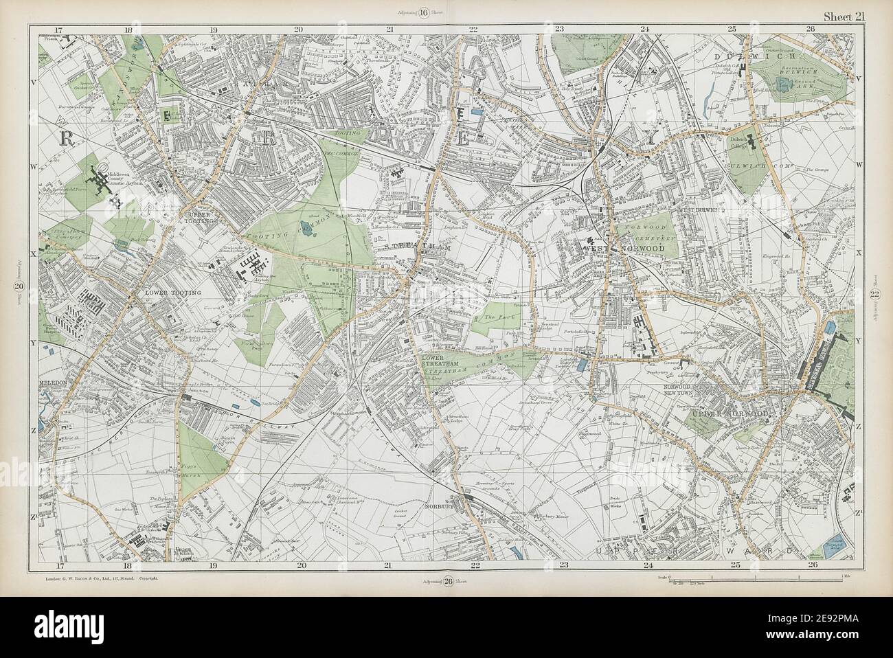Map of norwood hi-res stock photography and images - Alamy