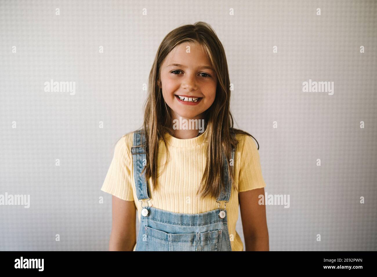 White smiling girl hi-res stock photography and images - Alamy