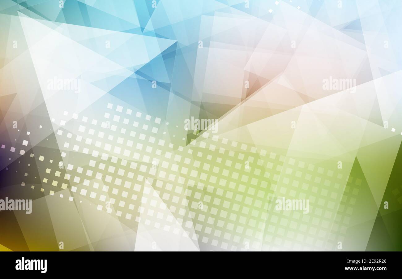 Abstract wide technology background with hexagons and gear wheels. Hi ...