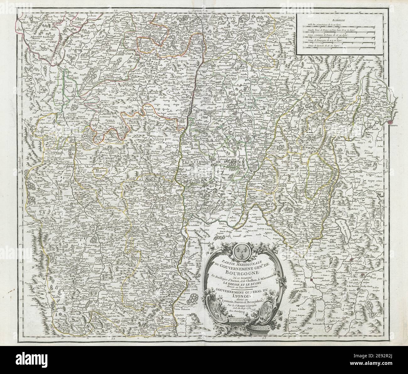 Bourgogne map hi-res stock photography and images - Alamy