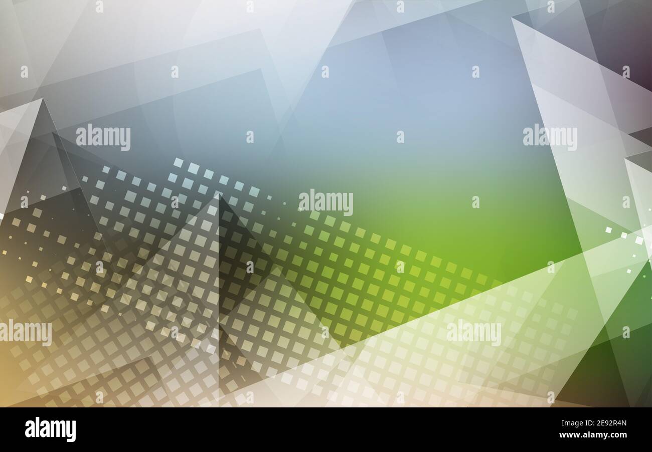 Abstract wide technology background with hexagons and gear wheels. Hi ...