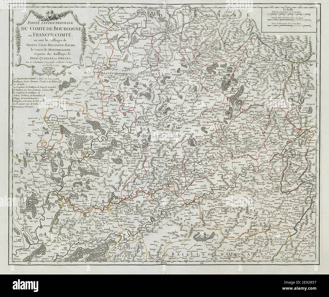 Map Of Franche Comte High Resolution Stock Photography and Images - Alamy