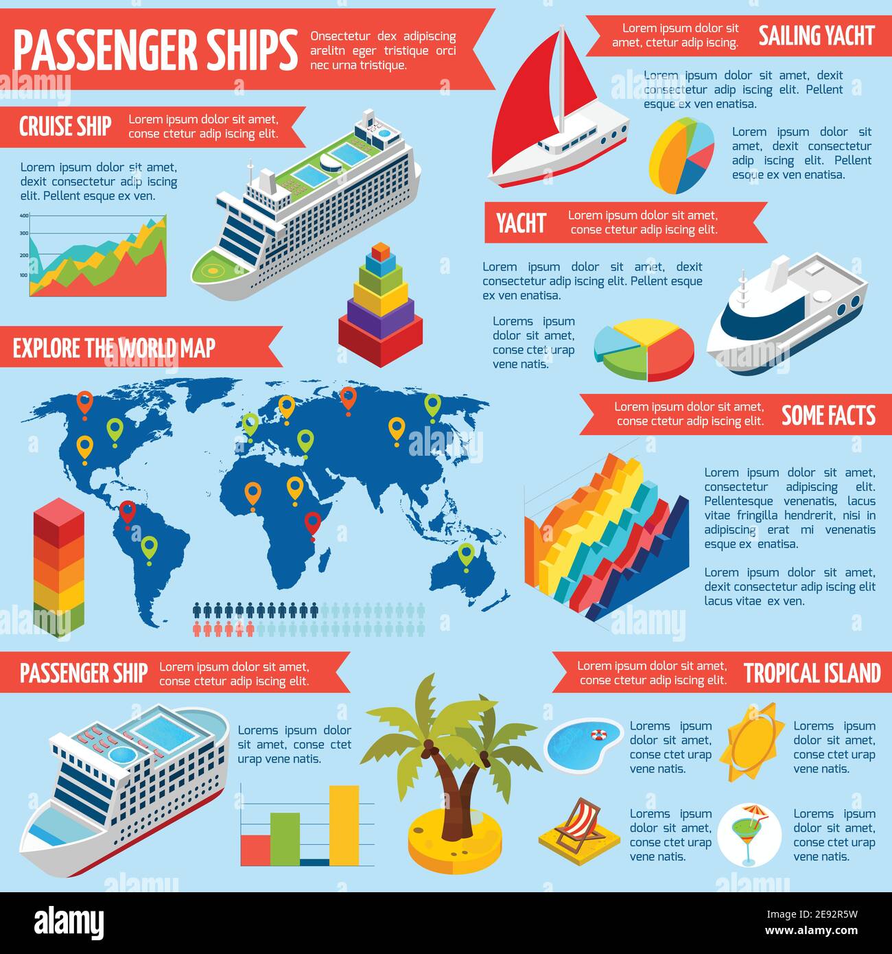 Passenger routes Stock Vector Images - Alamy