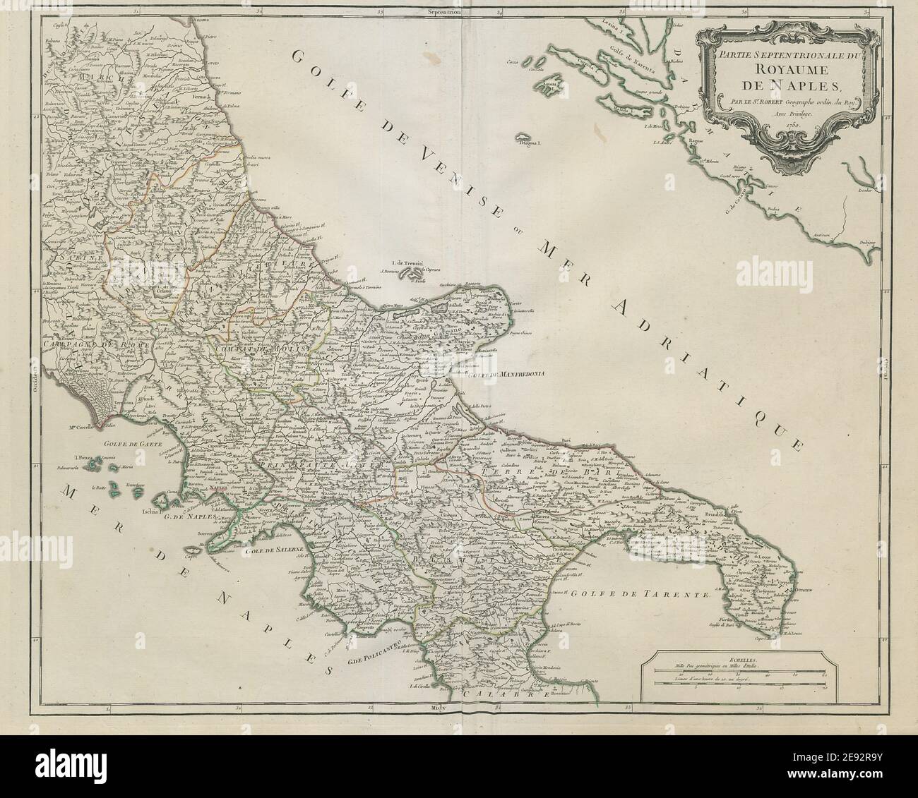 Map italy 18th century hi-res stock photography and images - Alamy