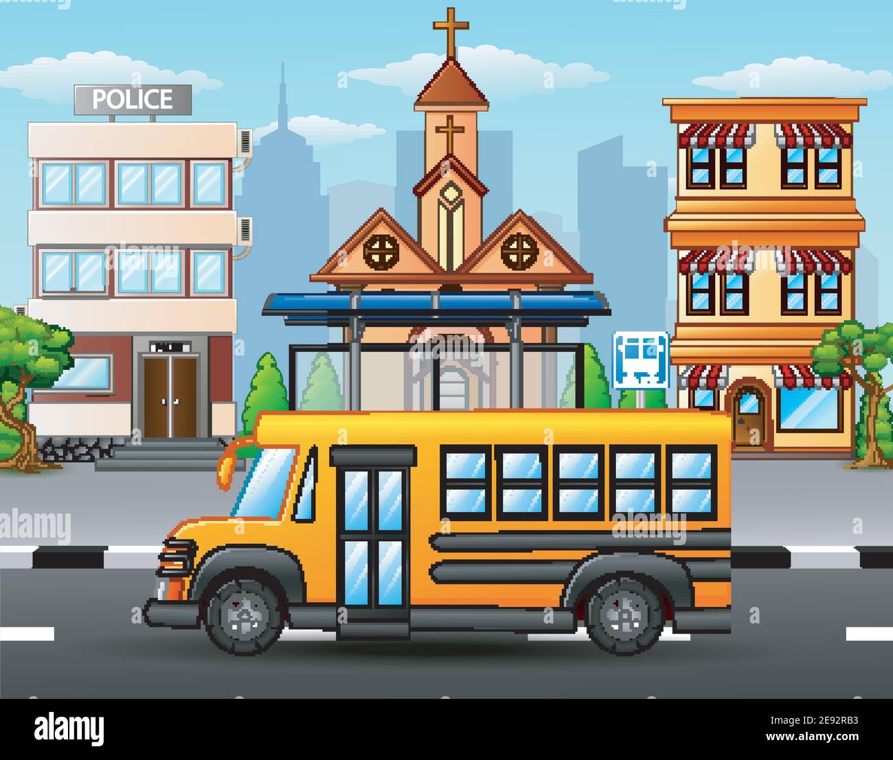 Church Bus Clipart
