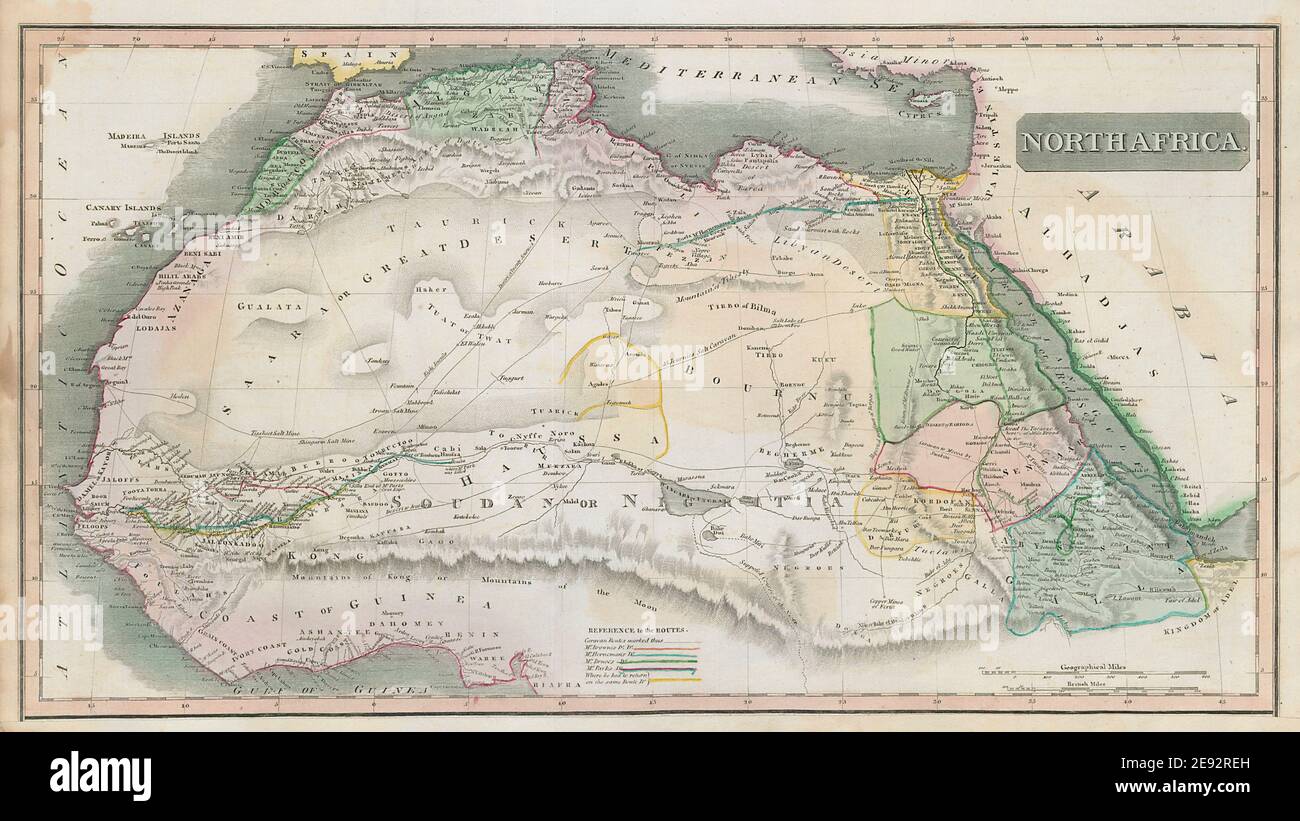 Salt Mines In Africa Map