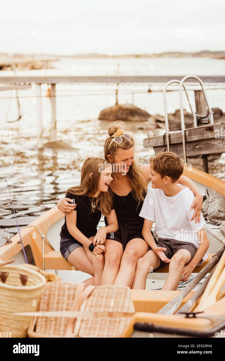 Two boys in summer vacation hi-res stock photography and images - Alamy