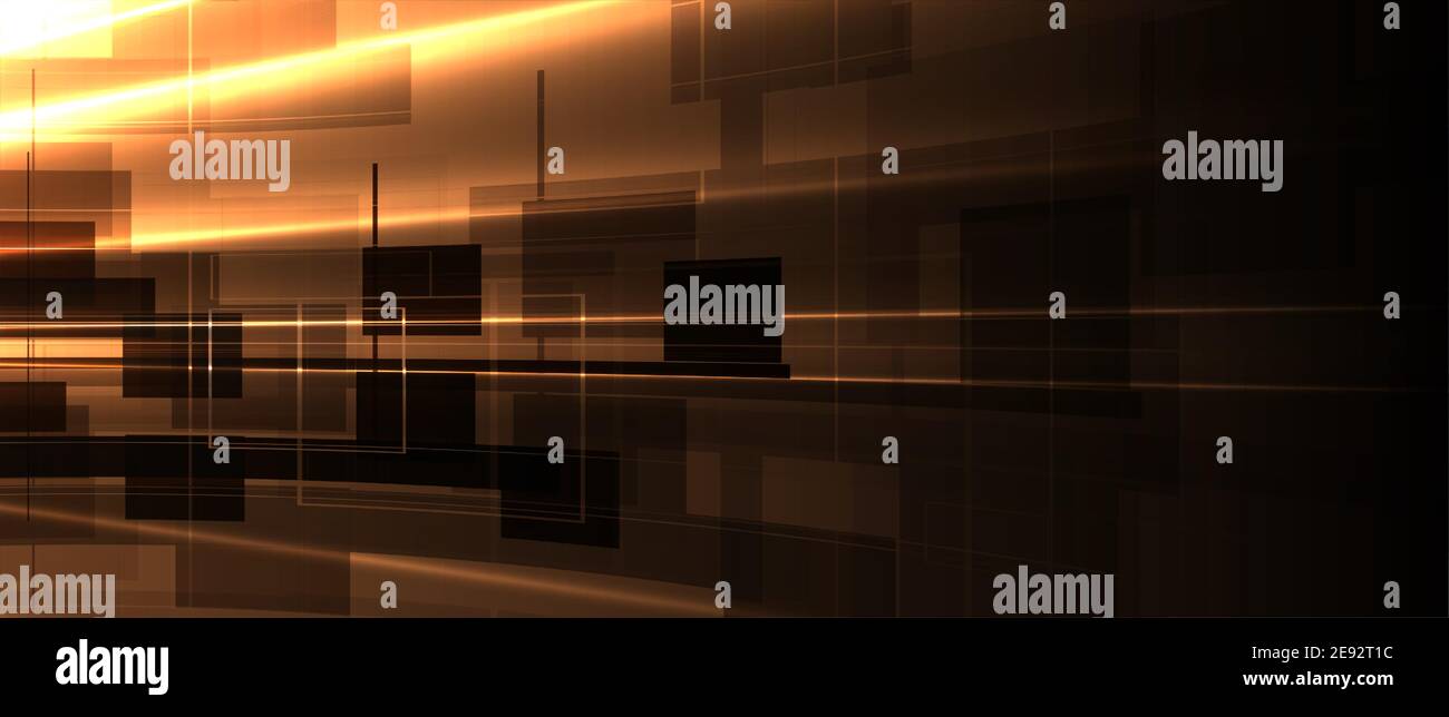 Technology innovation background, idea of global business solution ...