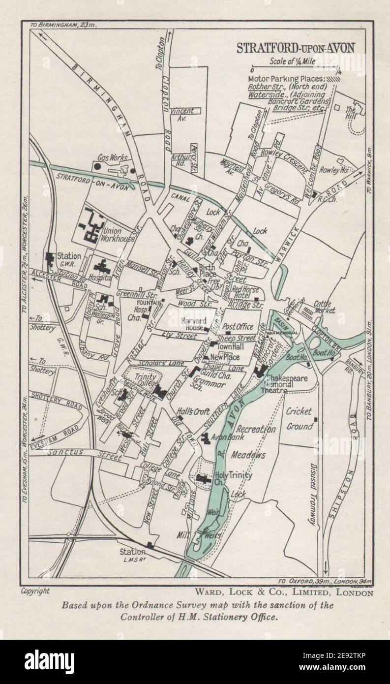 Stratford avon hi-res stock photography and images - Alamy