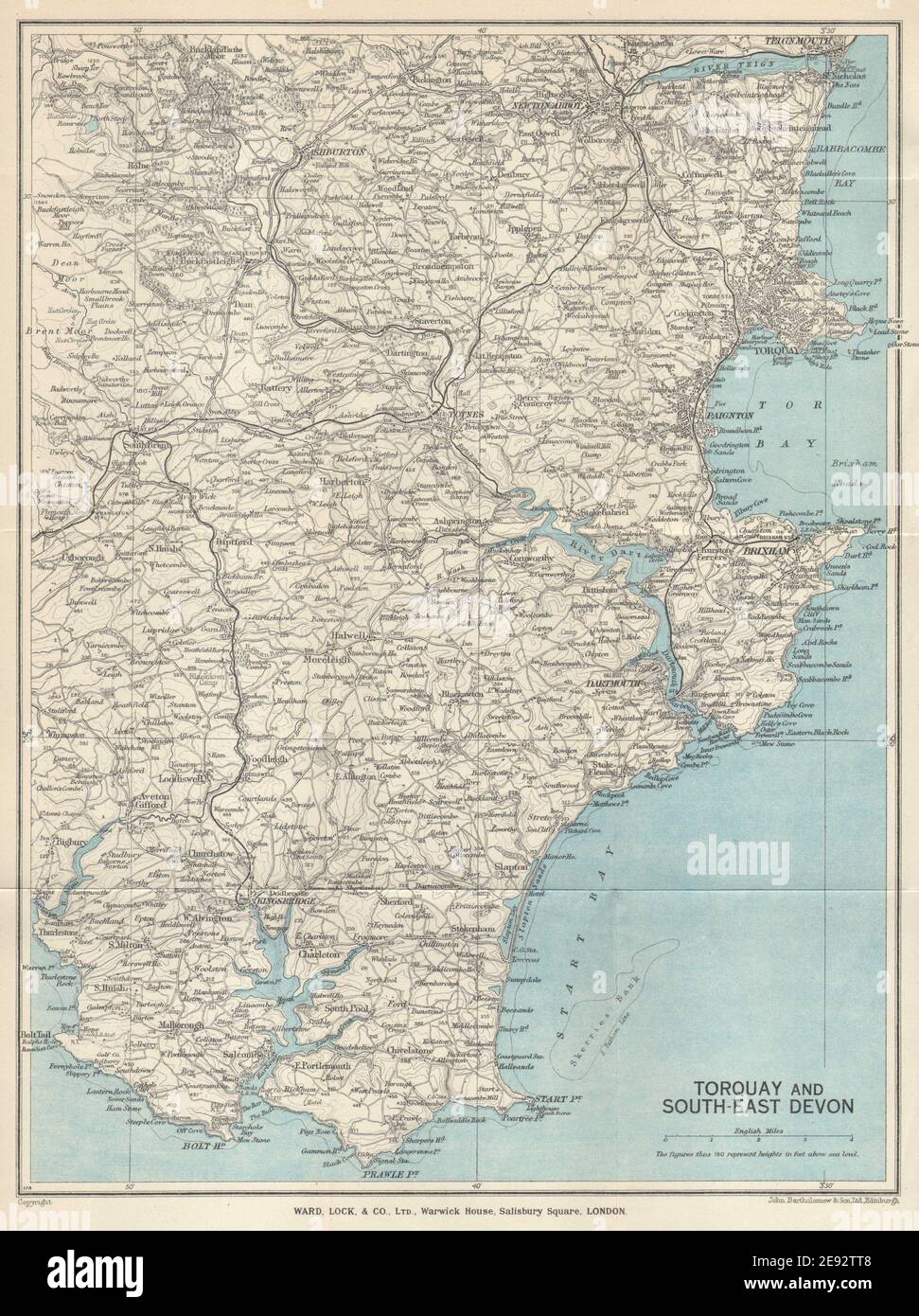 SOUTH HAMS & TORBAY Paignton Brixham Totnes Salcombe Kingsbridge. Devon ...